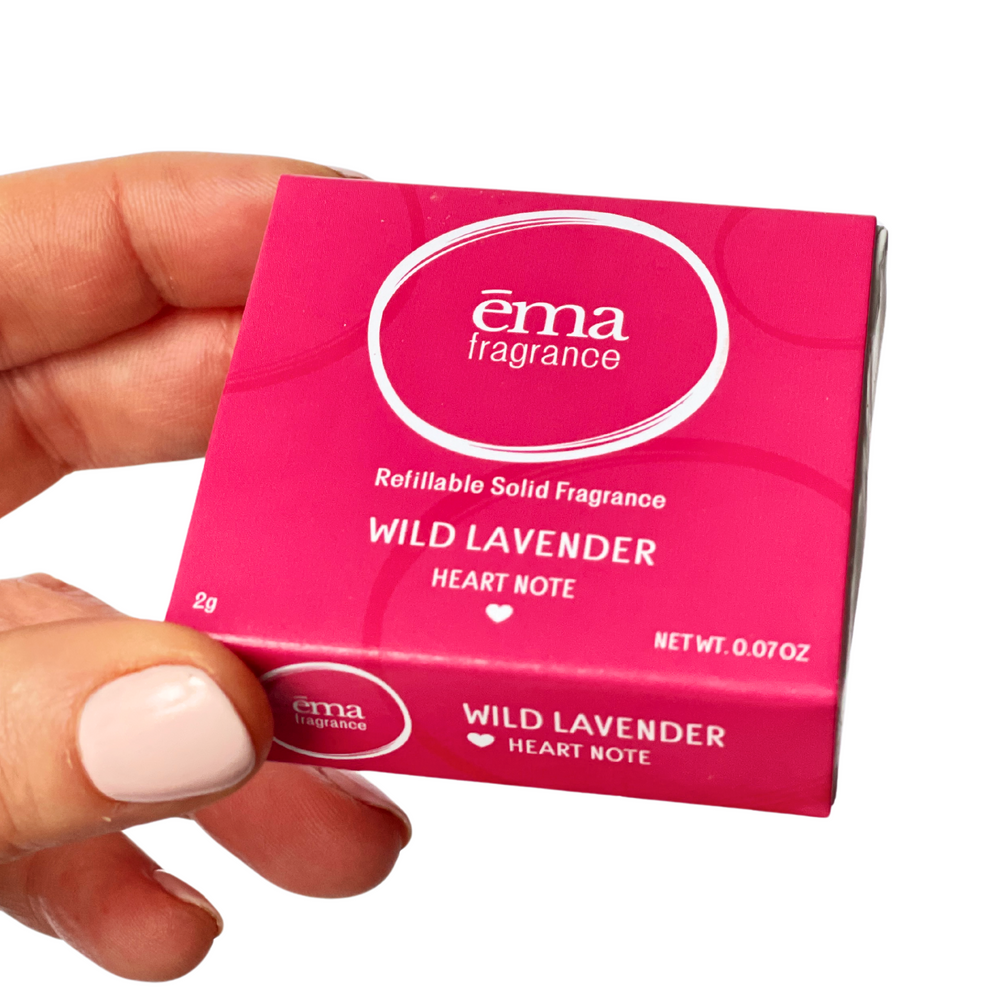 Lavender - Solid Fragrance Pod - 2g | ēma fragrance – Ema Fragrance